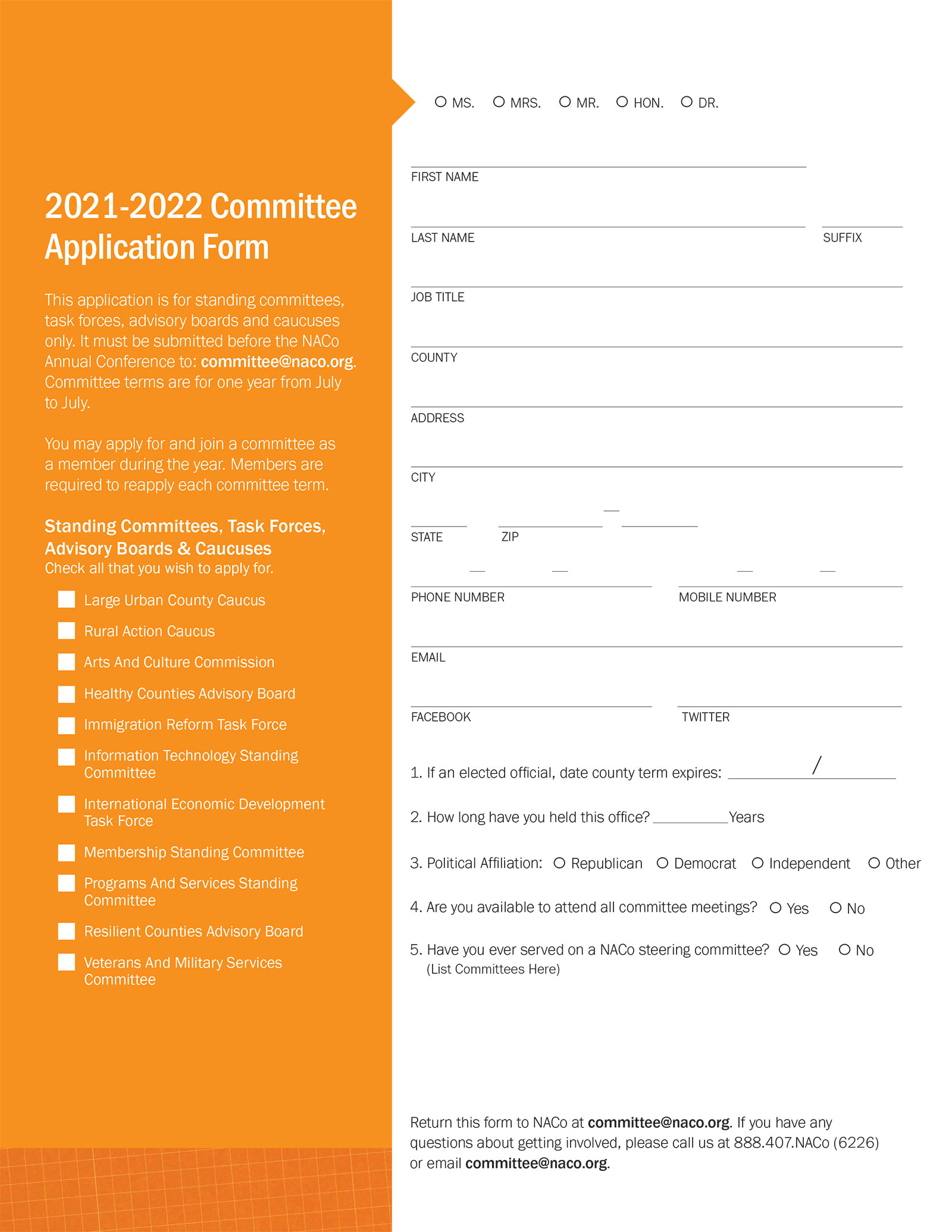 Get Involved: Join a Committee and Make a Difference