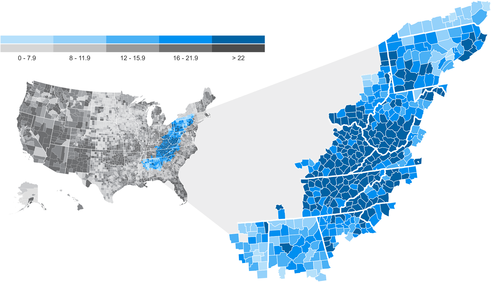 Opioids in Appalachia: The Role of Counties in Reversing a Regional ...