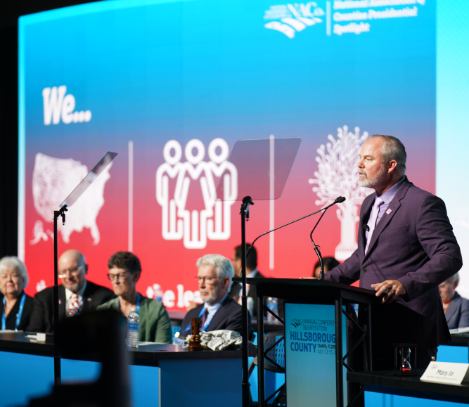 Gore Takes Office as National Association of Counties President ...